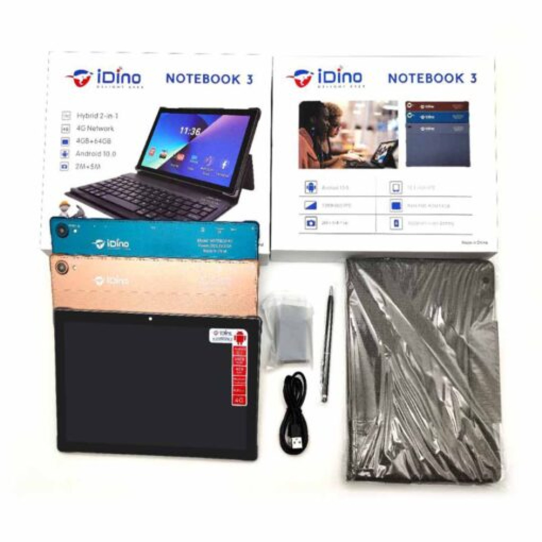 IDino Note Book 3 Tablet| Tablet with Keyboard | IDINO TABLET COMPANY